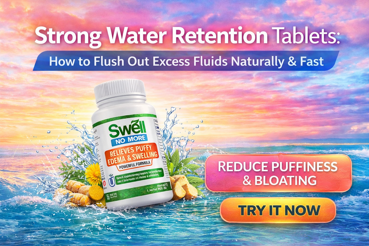 Strong Water Retention Tablets: How to Flush Out Excess Fluids Natural
