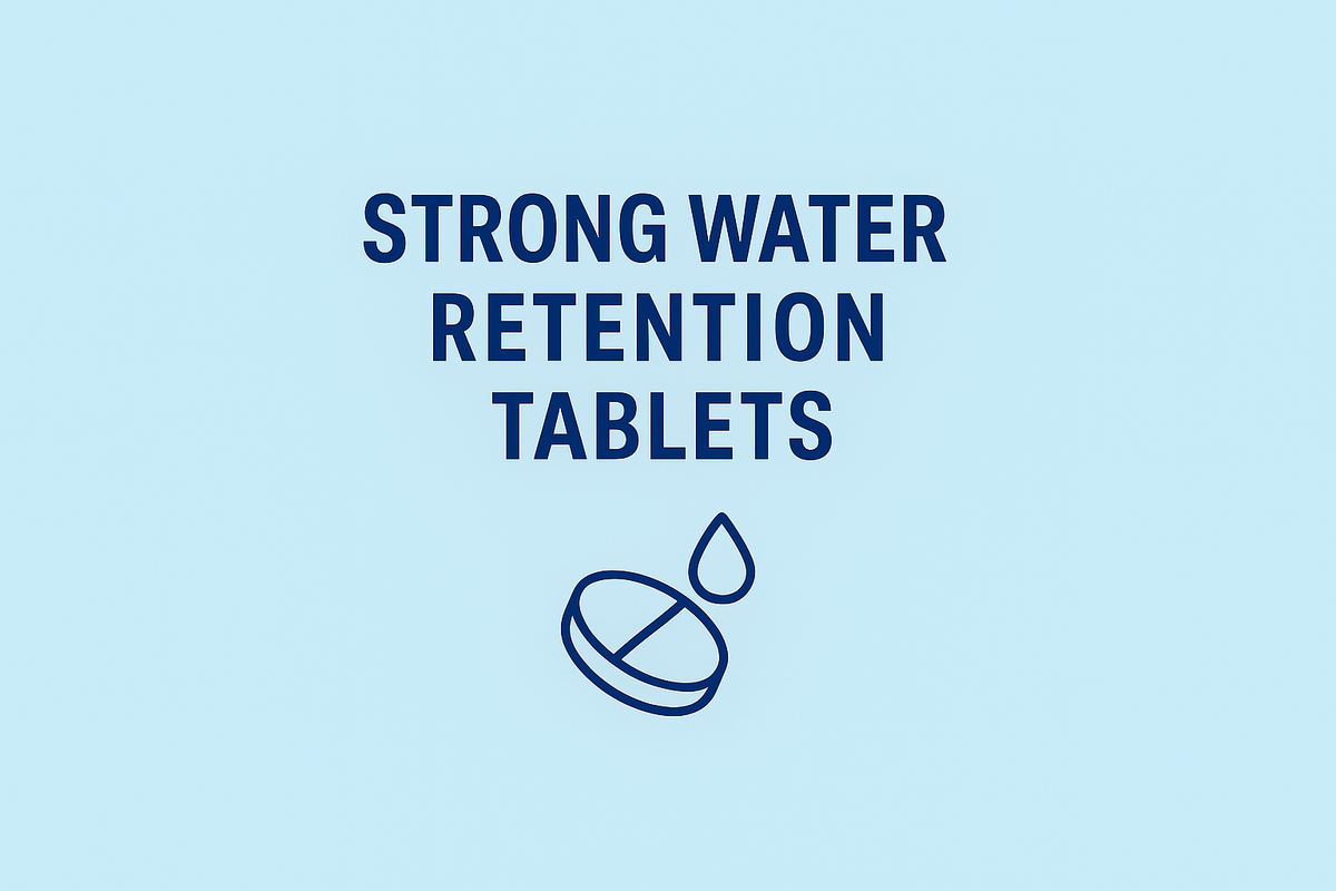 Strong Water Retention Tablets: How to Flush Out Excess Fluids Natural